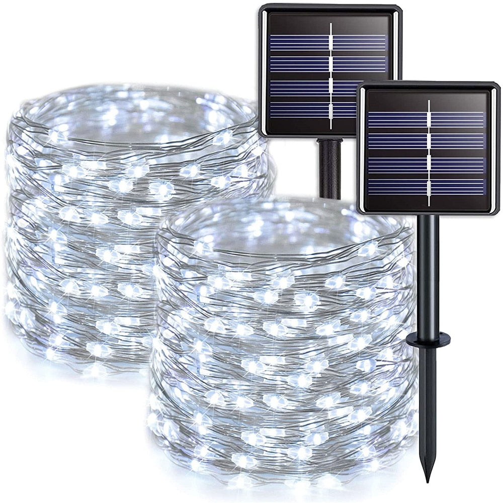 Waterproof LED Solar Powered Fairy Lights | Yard Lit